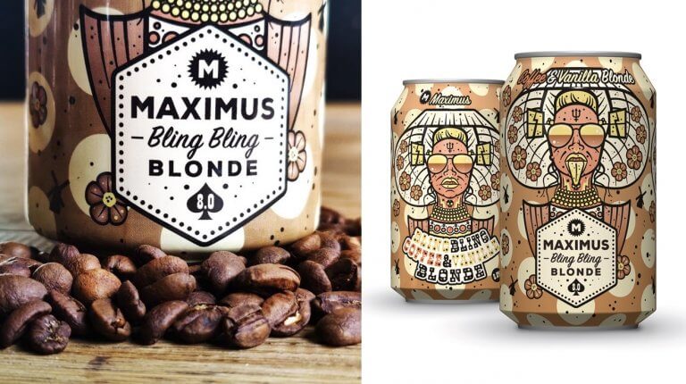 Extra winterwarmte met Bling Bling Coffee Vanilla Blonde van Maximus ...